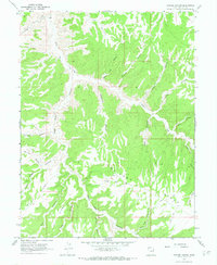 Hi-Res Interactive Map of Copper Canyon, Uintah County, UT in 1966 | Pastmaps